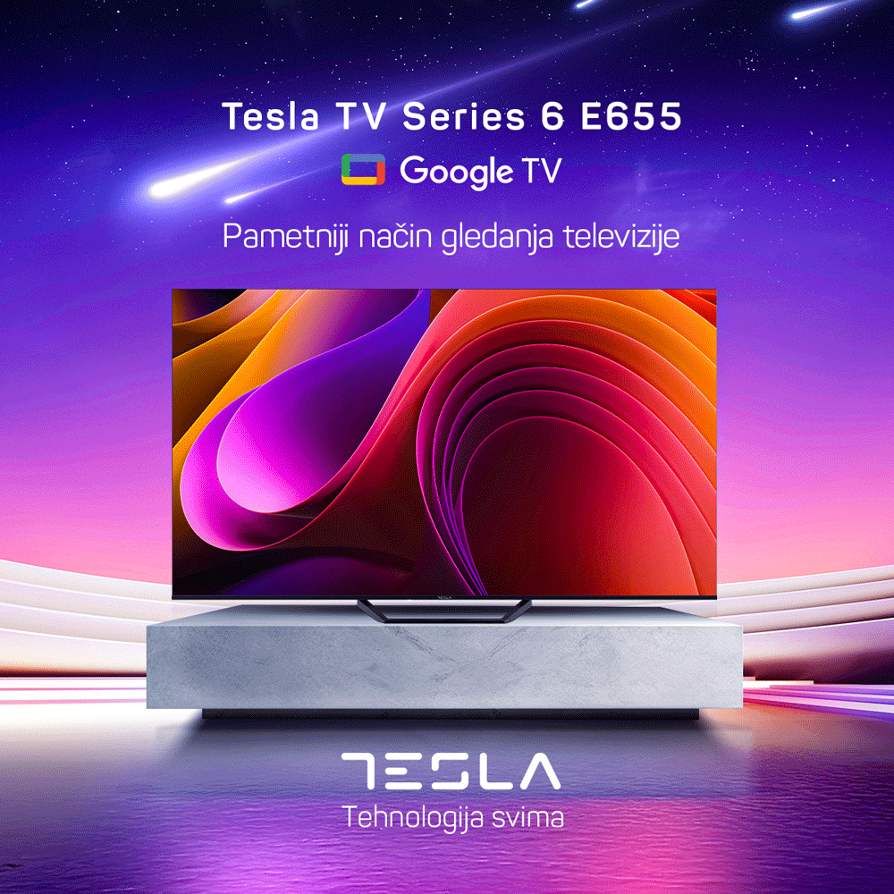 Tesla 55E655BUS 55" 4K UHD Android TV | Televizori.ba